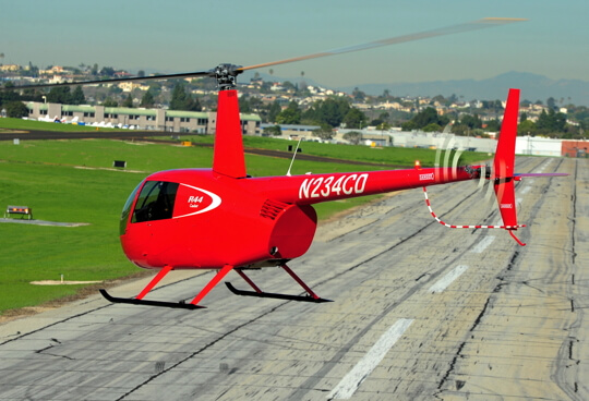 Helicopter Robinson R44 Raven