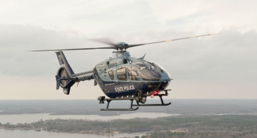 Massachusetts State Police Helicopter
