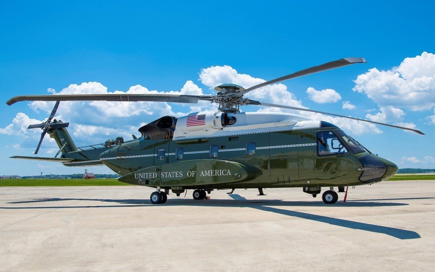 Marine One Helicopter Model