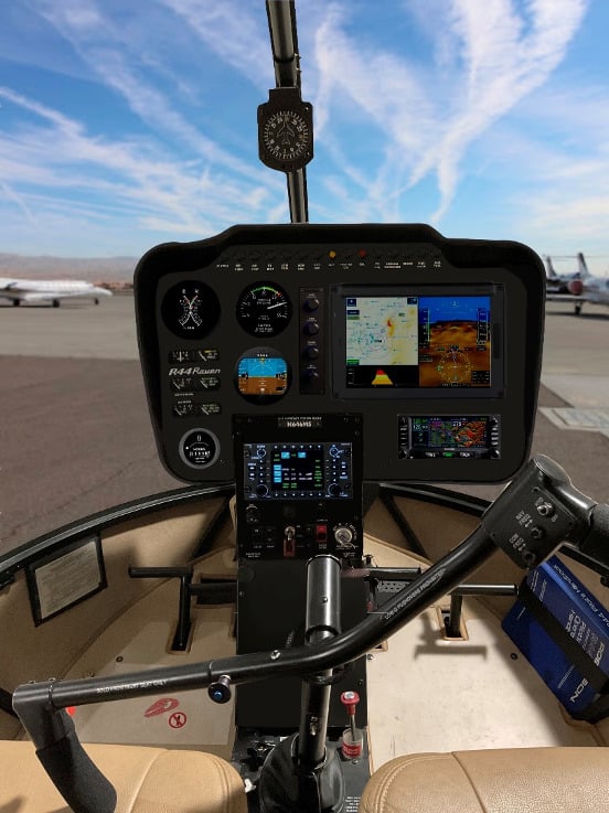 Robinson R44 Cockpit