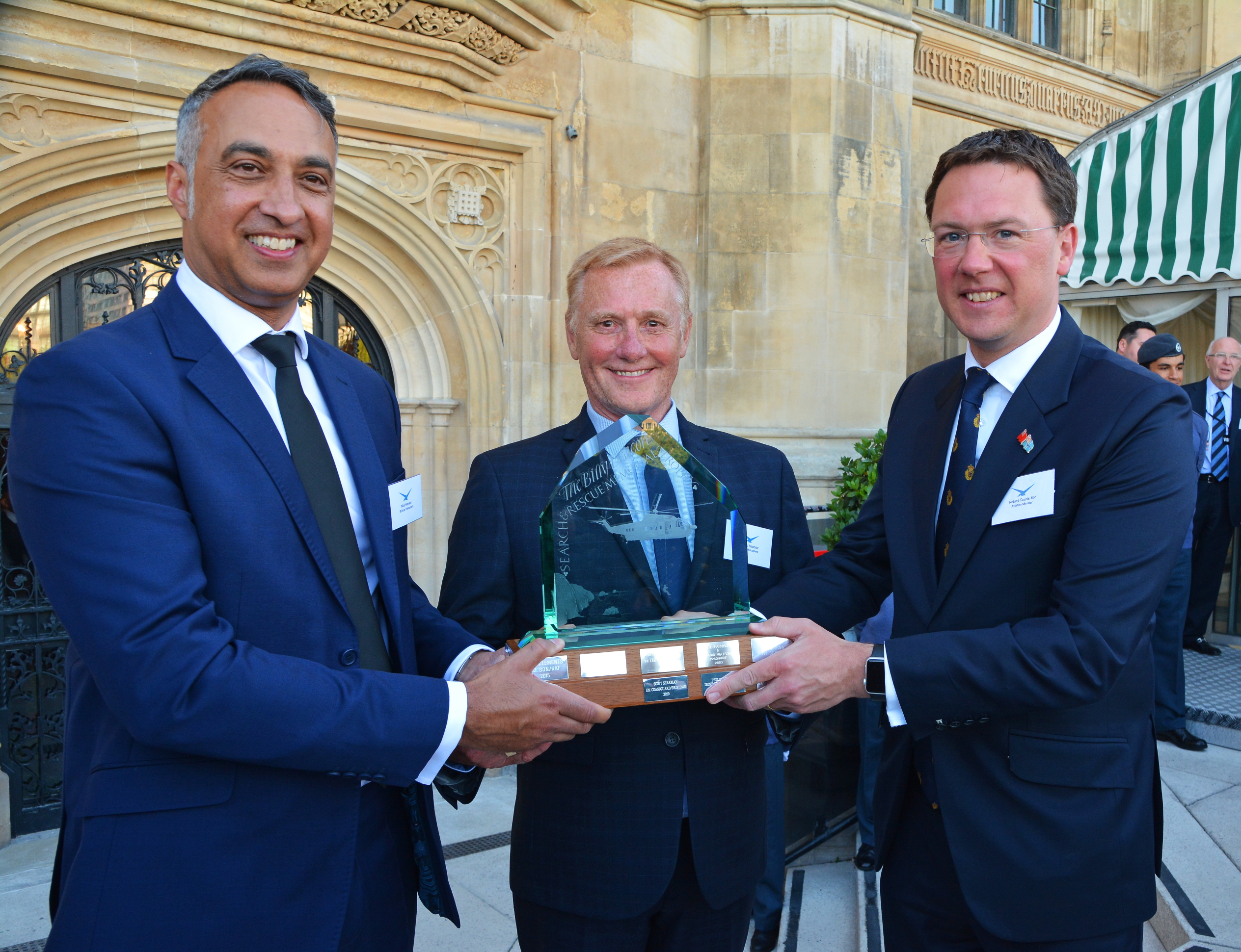 Billy Deacon SAR Memorial Trophy presented